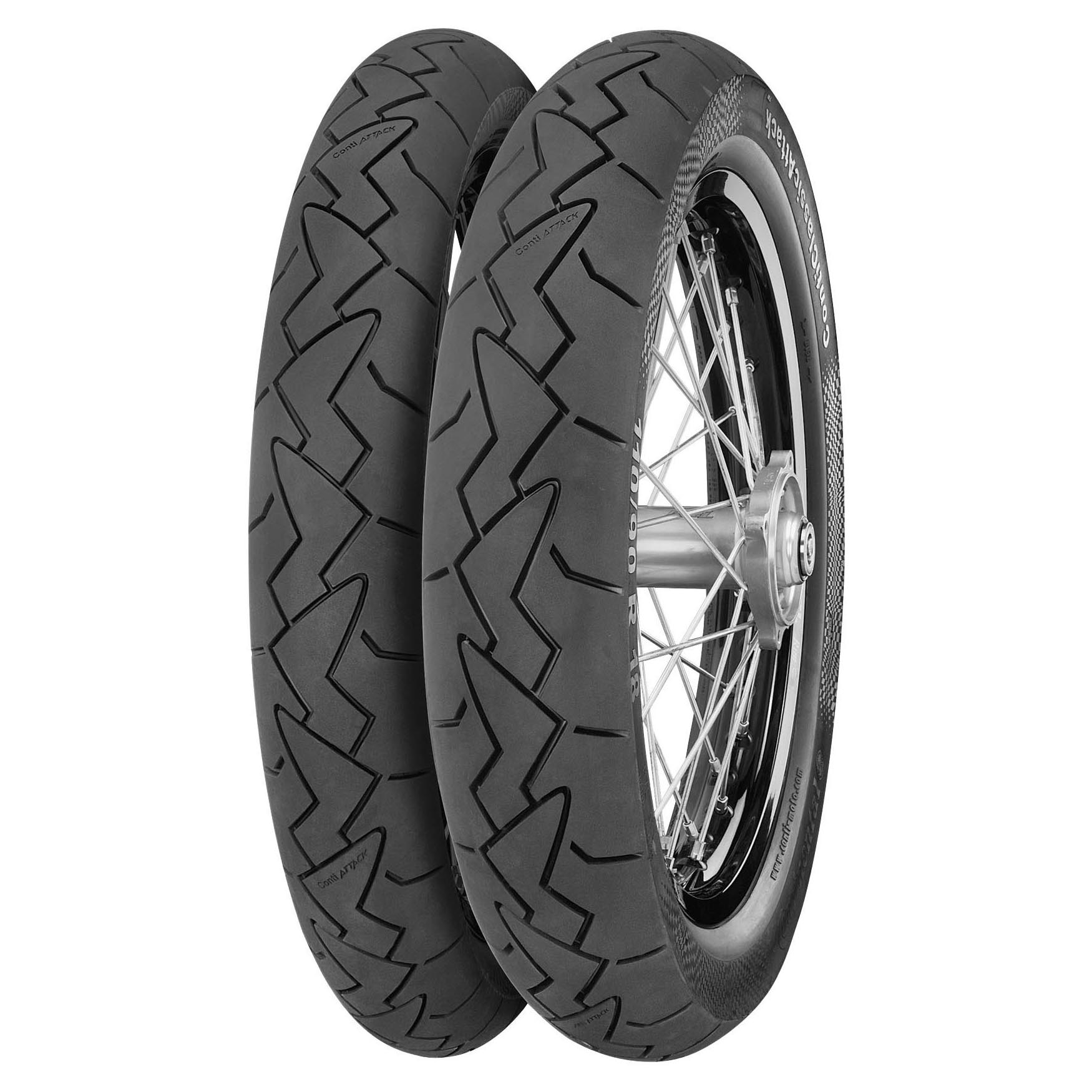 Continental Classic Attack 100/90 R 19 57V TL (zadní) - Moto ...